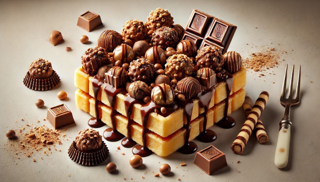 Crunchy Ferrero Waffle | Berrikos